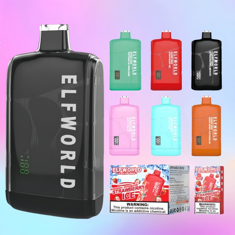 Elfworld Ice King 8500 Puffs | Prezzo €5,29 | ingrosso