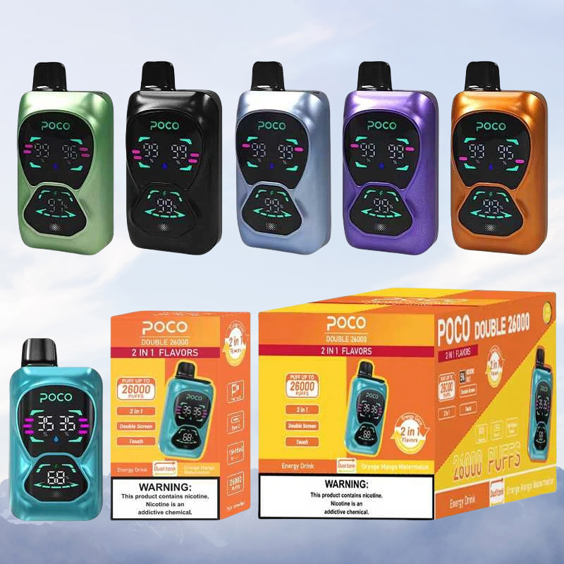 Puff Poco Double 26000 Tiri | Prezzo €10,44 | Ingrosso